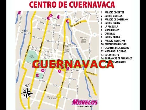 Mapa de Cuernavaca Morelos por Colonias: Guía Completa | Actualizado ...