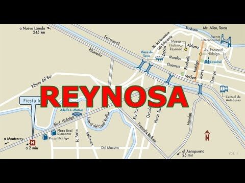 Guía Completa del Mapa de Reynosa, Tamaulipas: Colonias y Calles ...